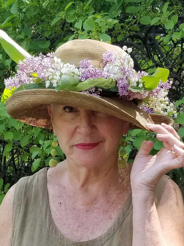 Make a Flowery Hat—Another way to enjoy your garden’s bounty - by Mary ...