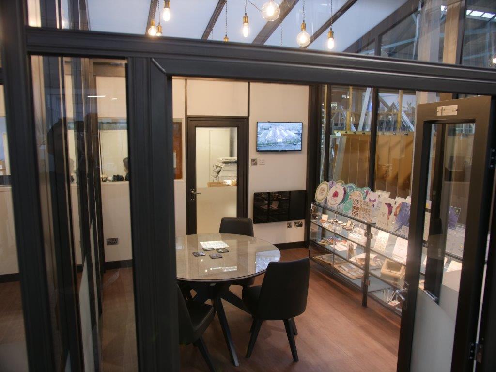 Welcome to our new UK factory reception - by Hartley Botanic