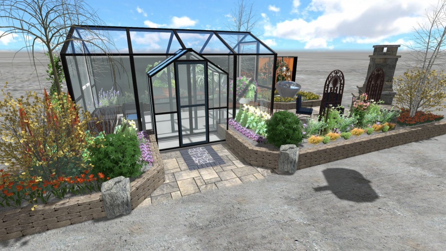 Showtime for a Victorian Greenhouse - by Mary-Kate Mackey