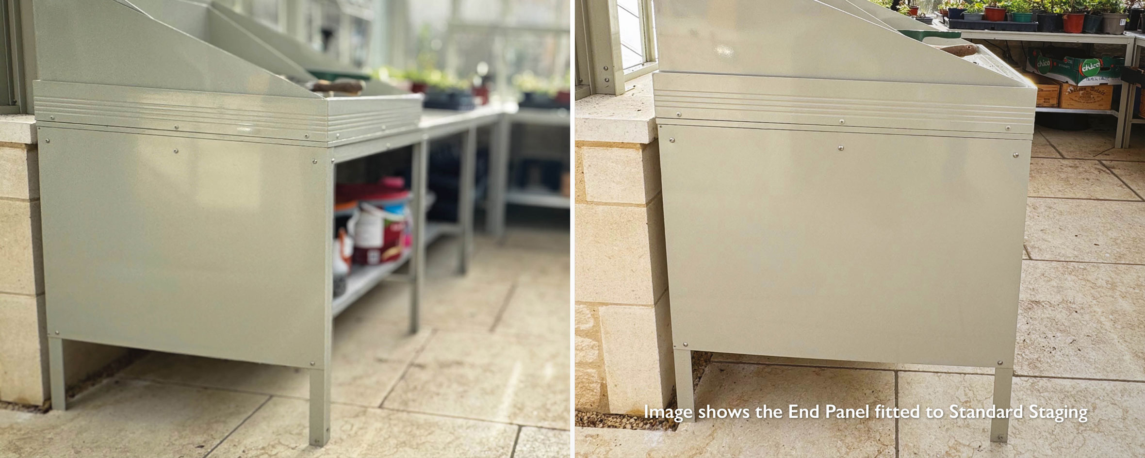 NEW Staging End Panels - Hartley Botanic