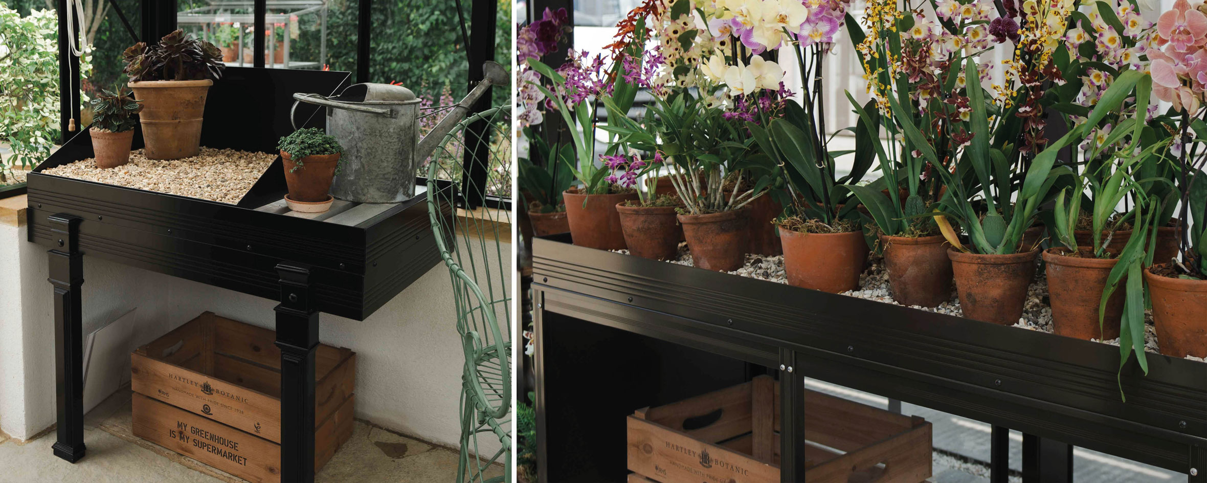 NEW Potting Table - Full and Half Sections - Hartley Botanic